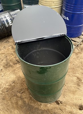 Крышка на бочку для сжигания мусора 610 мм., металл 3 мм. - в СПб